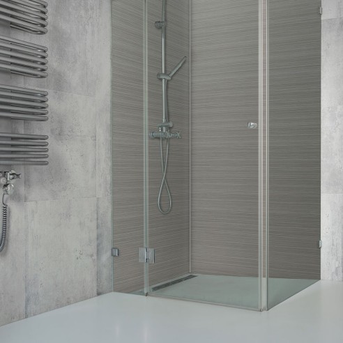 Mineral XL Shower Panel Flint